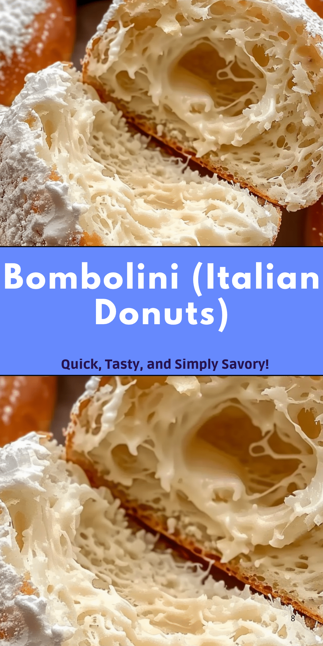 Bombolini (Italian Donuts) - Just So Savory