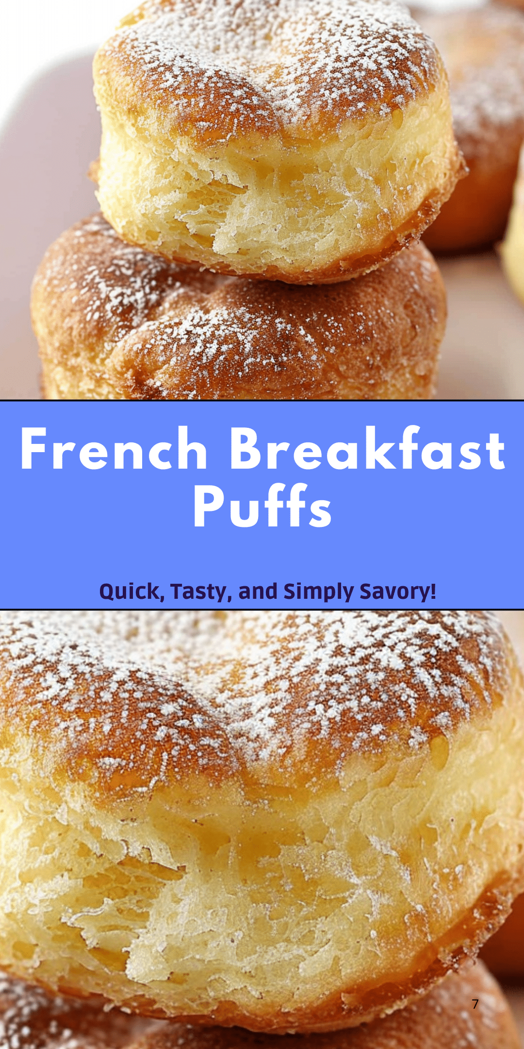 French Breakfast Puffs - Just So Savory
