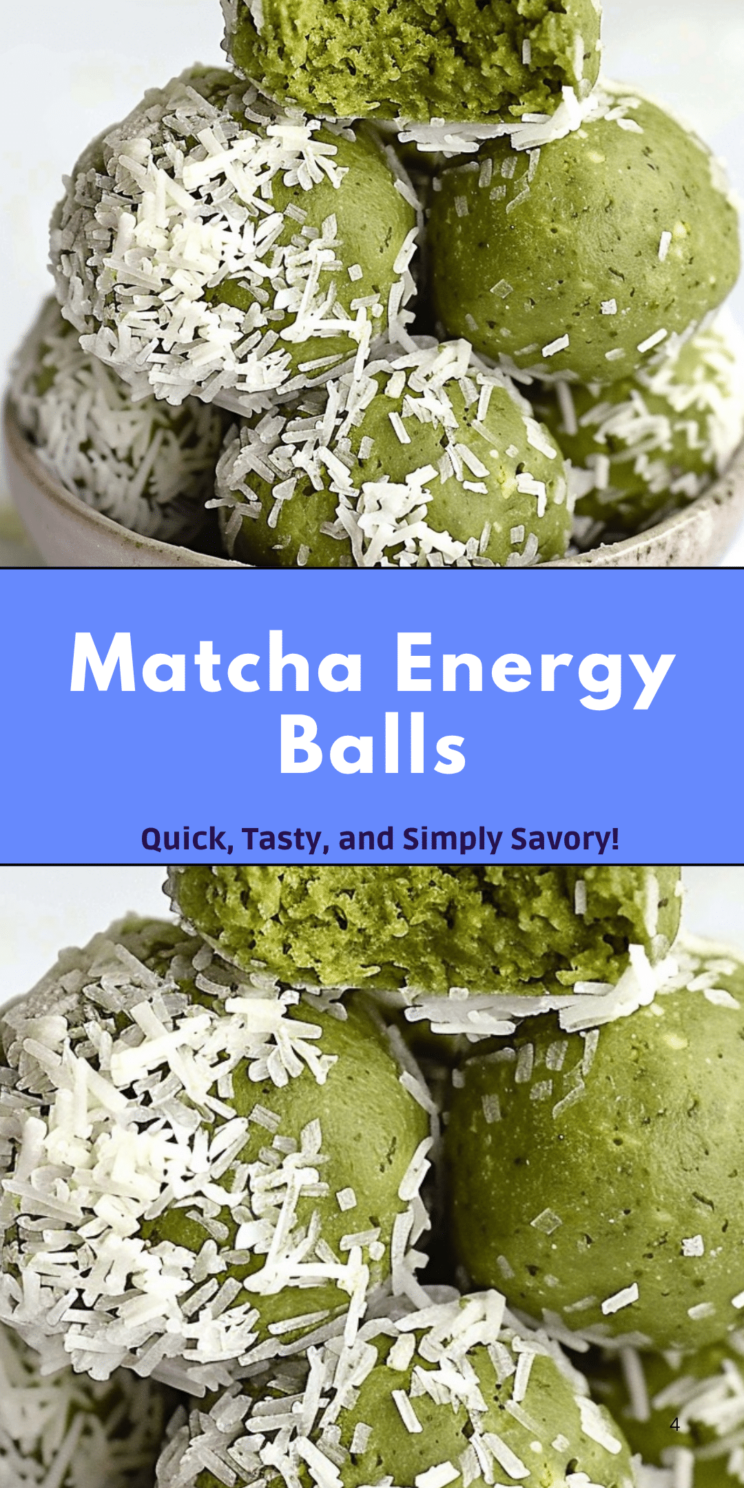 Matcha Energy Balls | Just So Savory