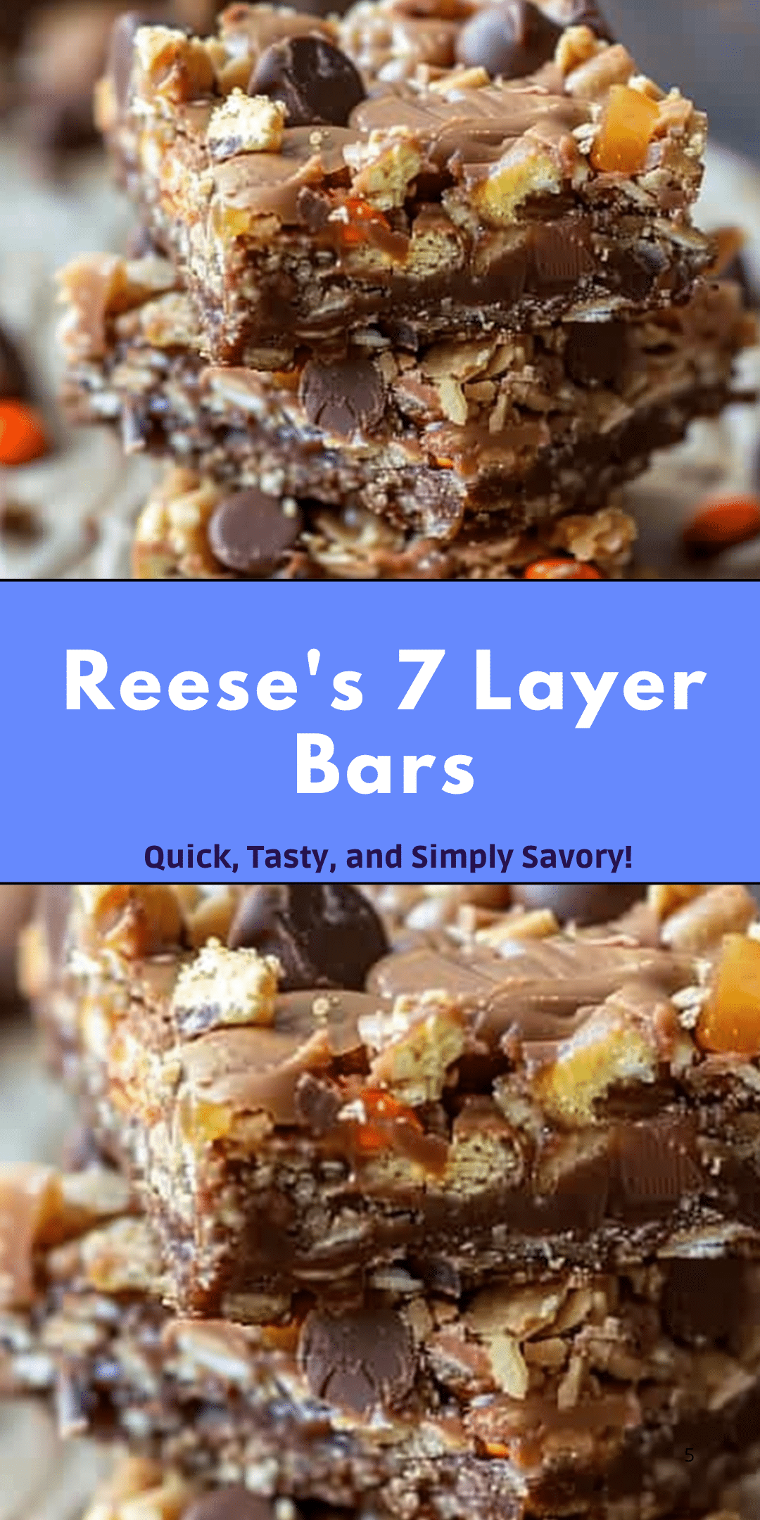 Reese's 7 Layer Bars | Just So Savory