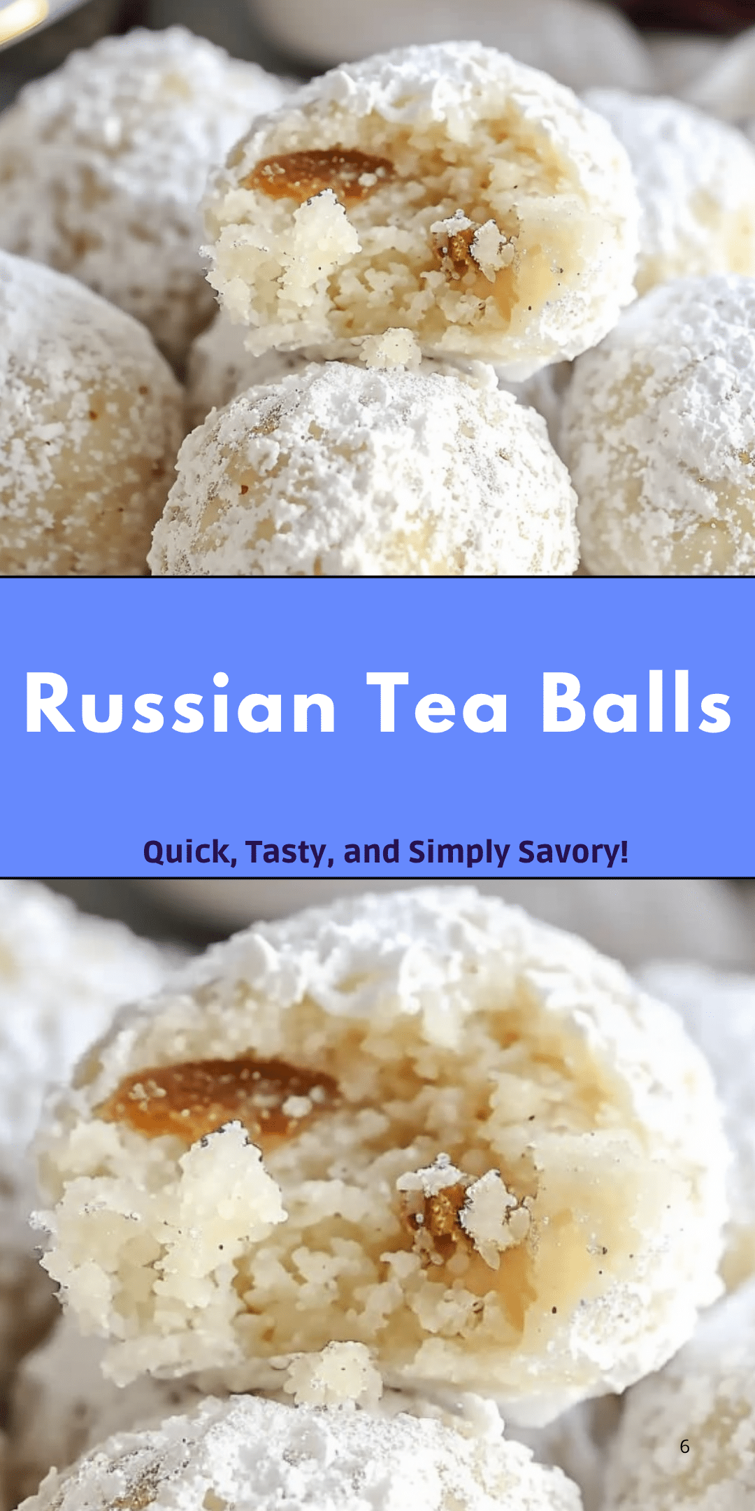 Russian Tea Balls | Just So Savory