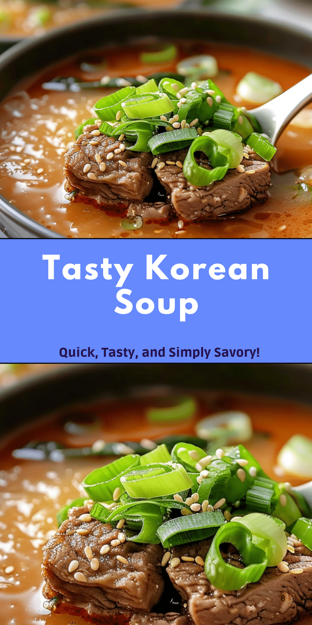 Tasty Korean Soup - Just So Savory