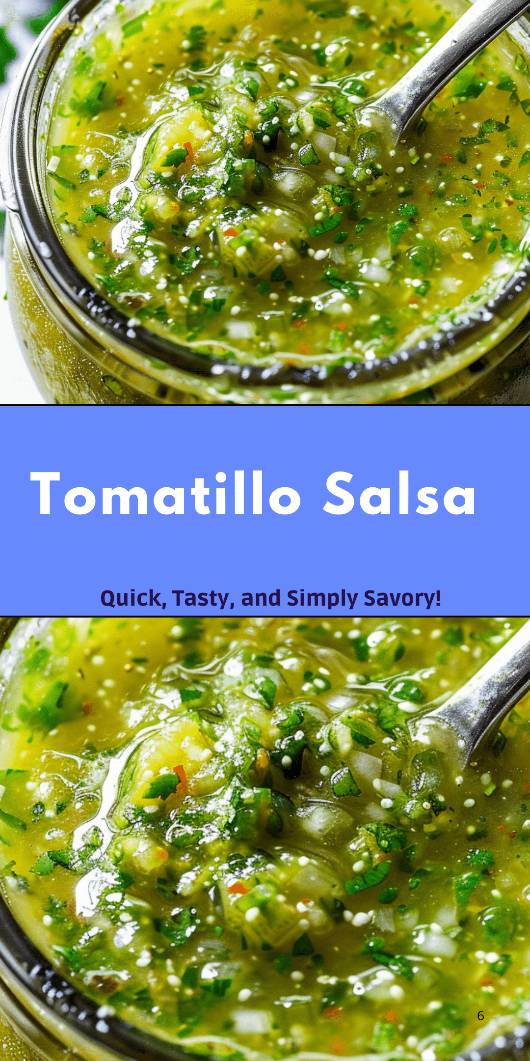 Tomatillo Salsa | Just So Savory