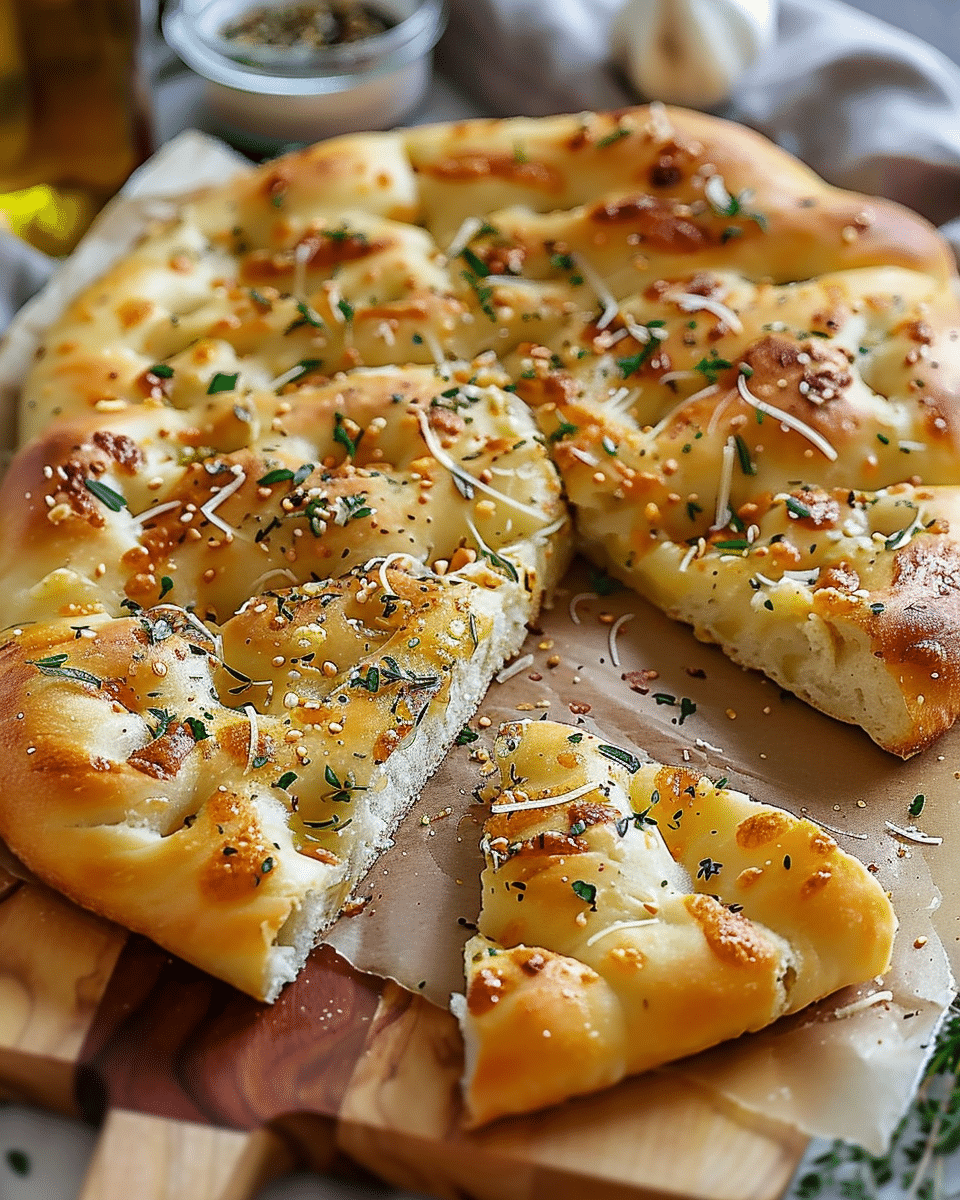 Garlic Parmesan Focaccia Bread – A Savory Homemade Favorite | Just So ...