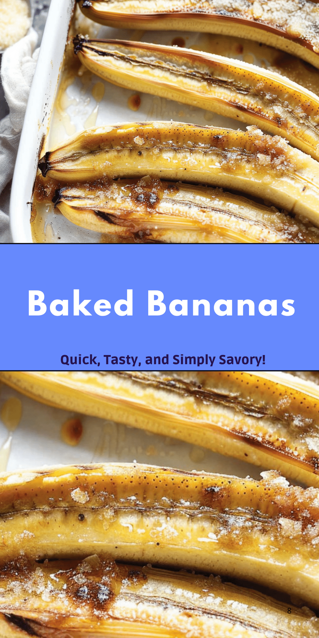 Baked Bananas | Just So Savory