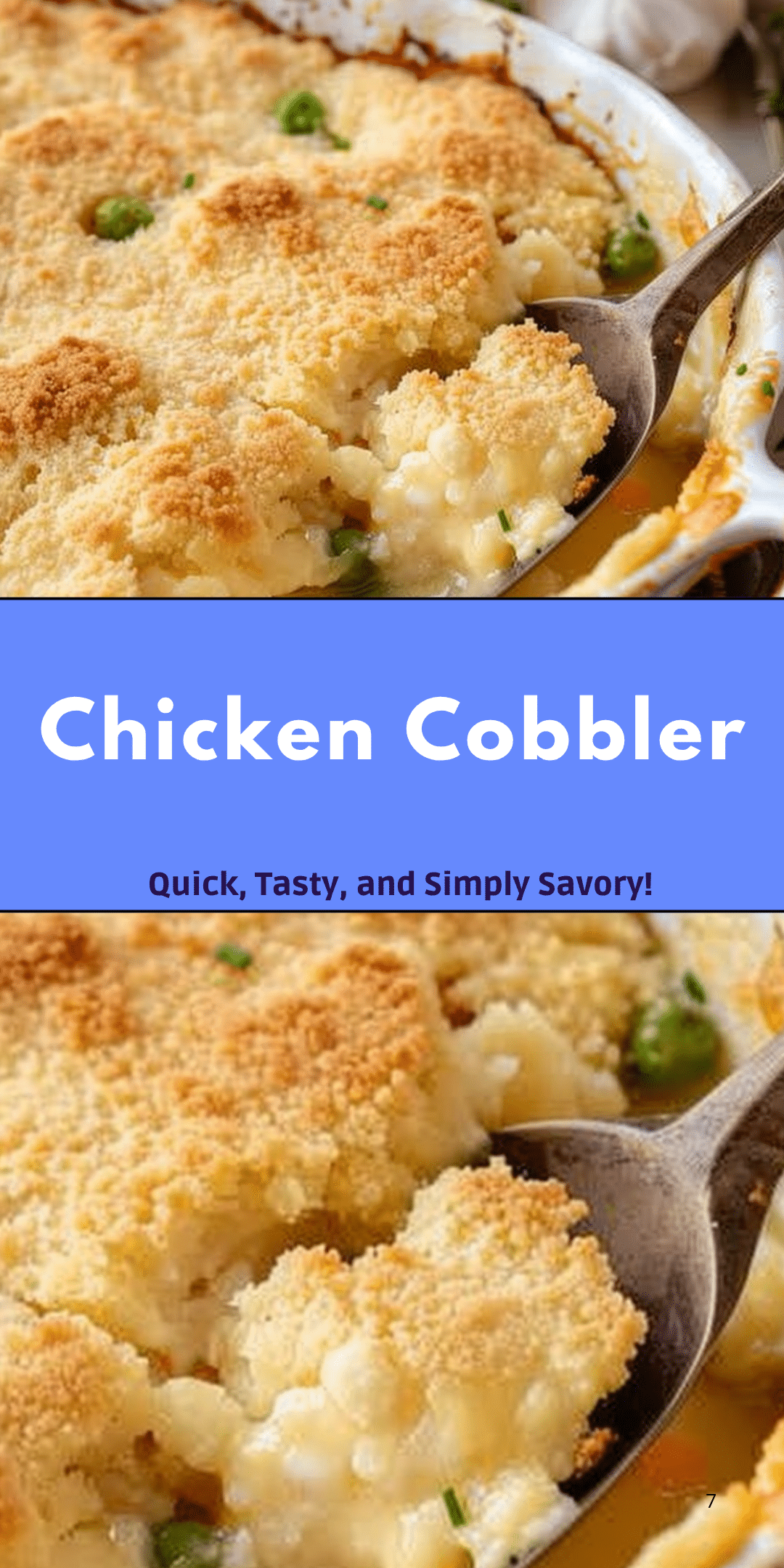 Chicken Cobbler | Just So Savory
