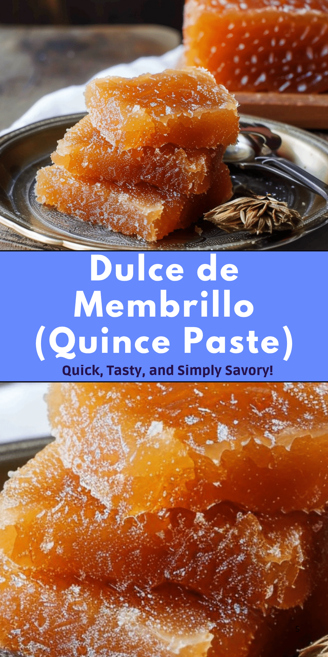 Dulce de Membrillo (Quince Paste) | Just So Savory