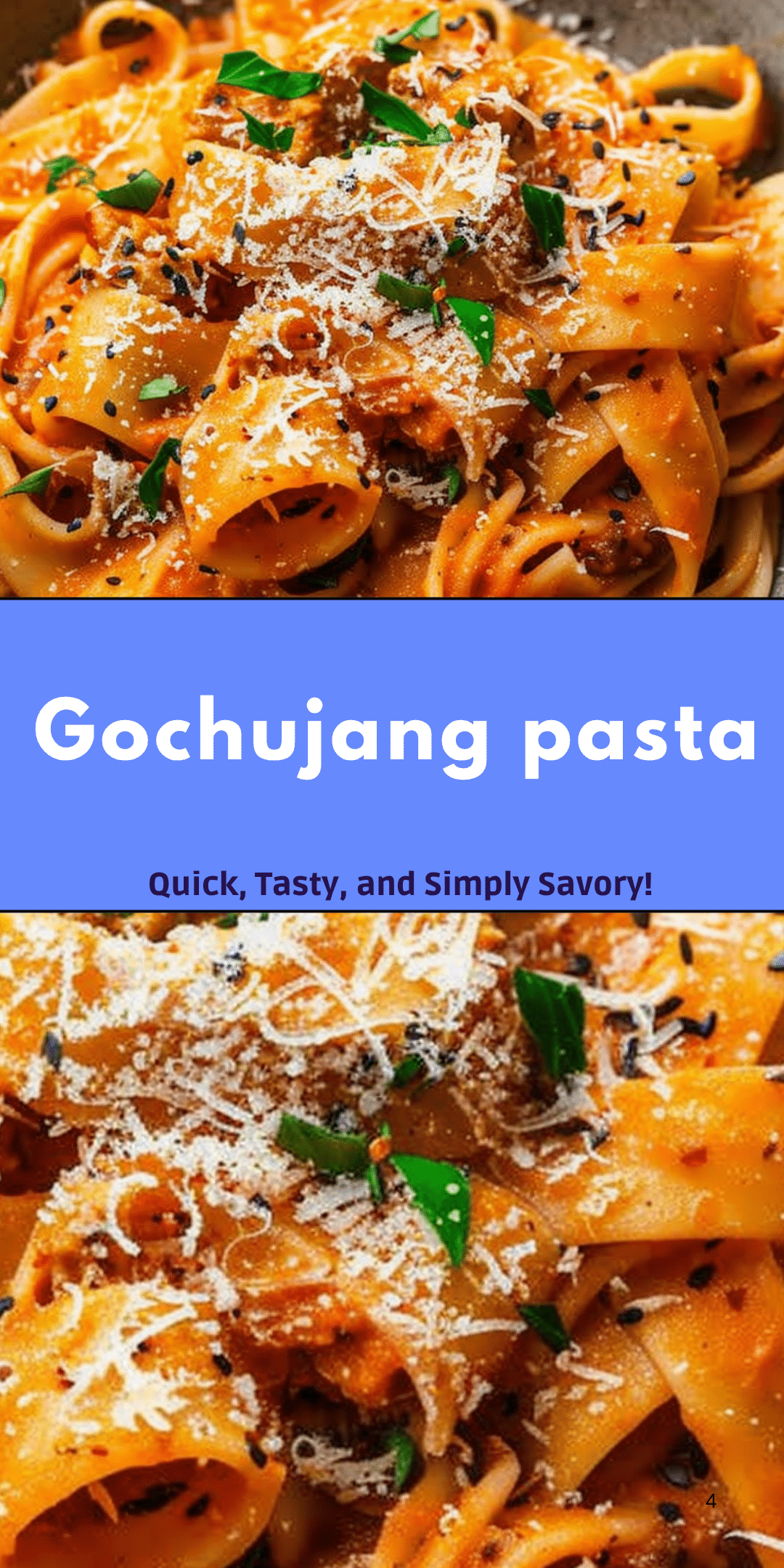 Gochujang Pasta | Just So Savory