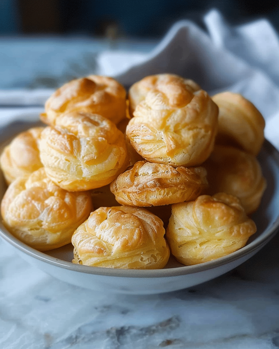 Gougères – Classic French Cheese Puffs | Just So Savory