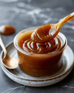 3 Ingredient Healthy Caramel Sauce | Just So Savory
