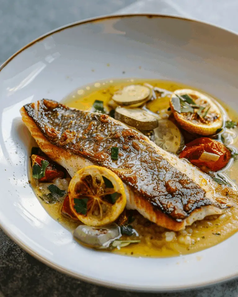Crispy Skin Snapper Stew | Just So Savory