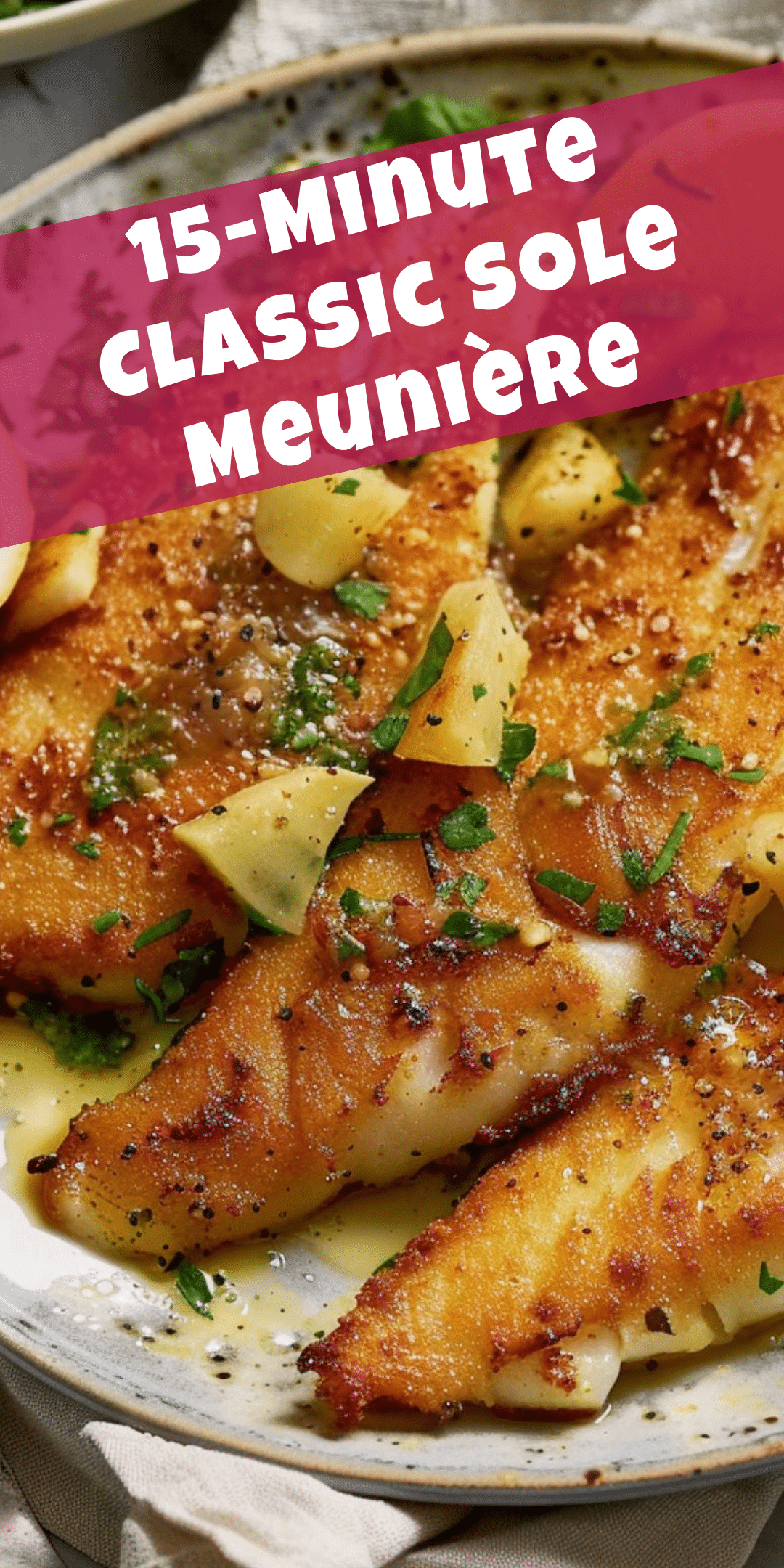 15-Minute Classic Sole Meunière Recipe | Just So Savory