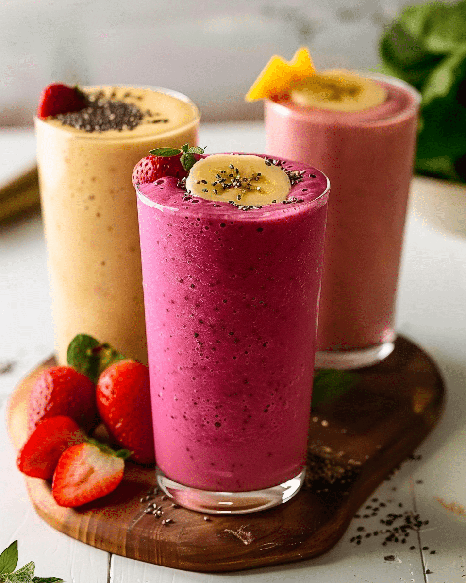 Smoothie Template — Build a Customizable Smoothie | Just So Savory