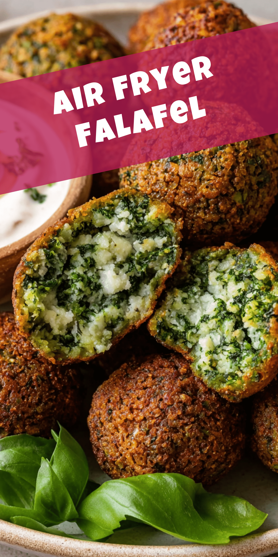 Crispy Air Fryer Falafel | Just So Savory