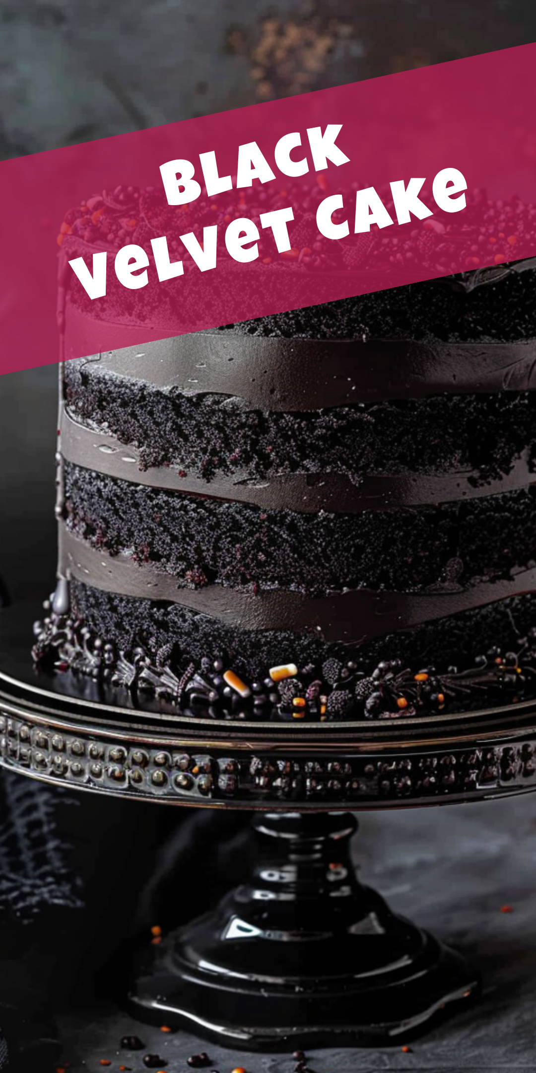 The Best Black Velvet Cake | Just So Savory