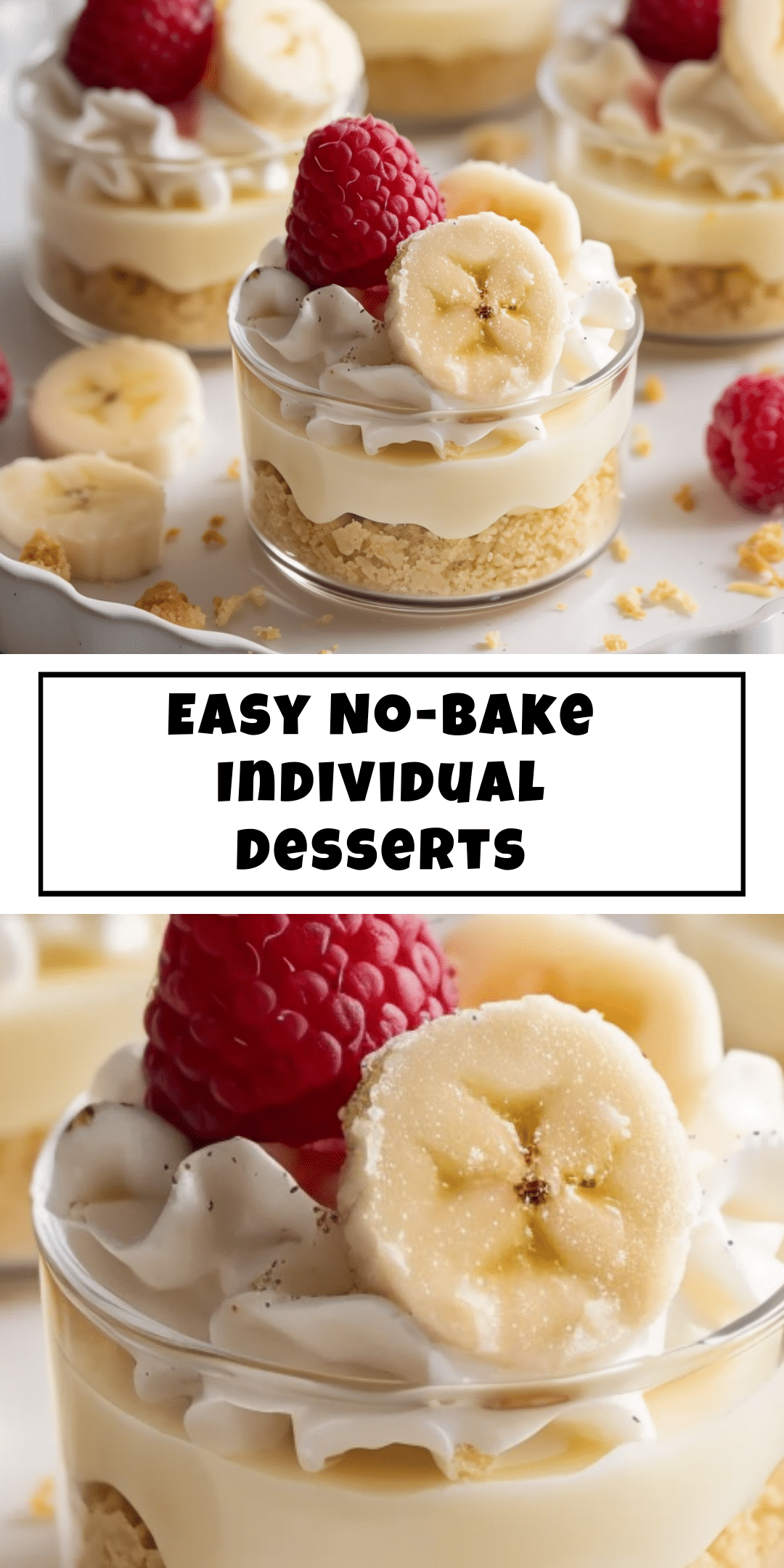 Easy No-Bake Individual Desserts | Just So Savory