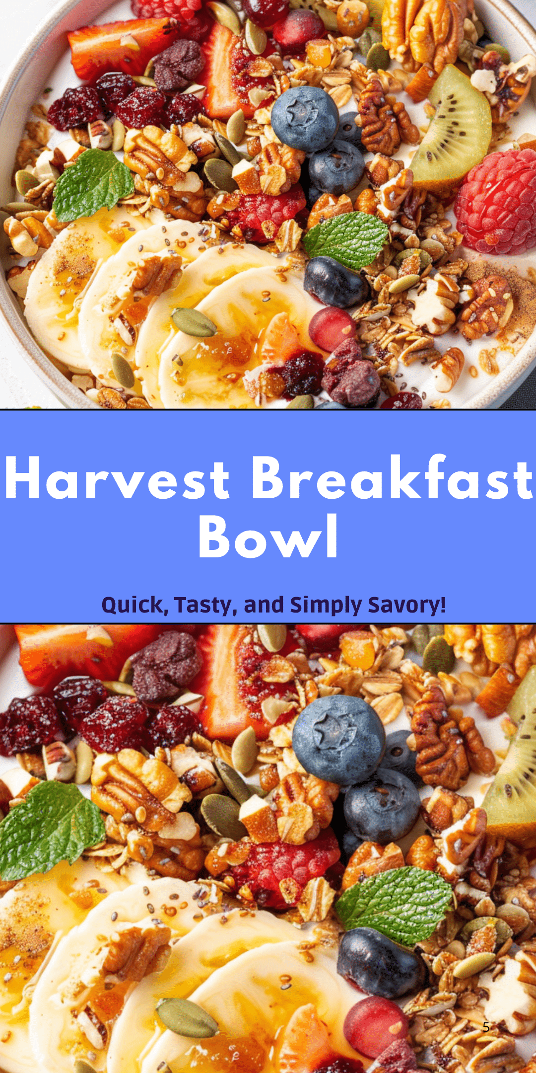 Harvest Breakfast Bowl | Just So Savory