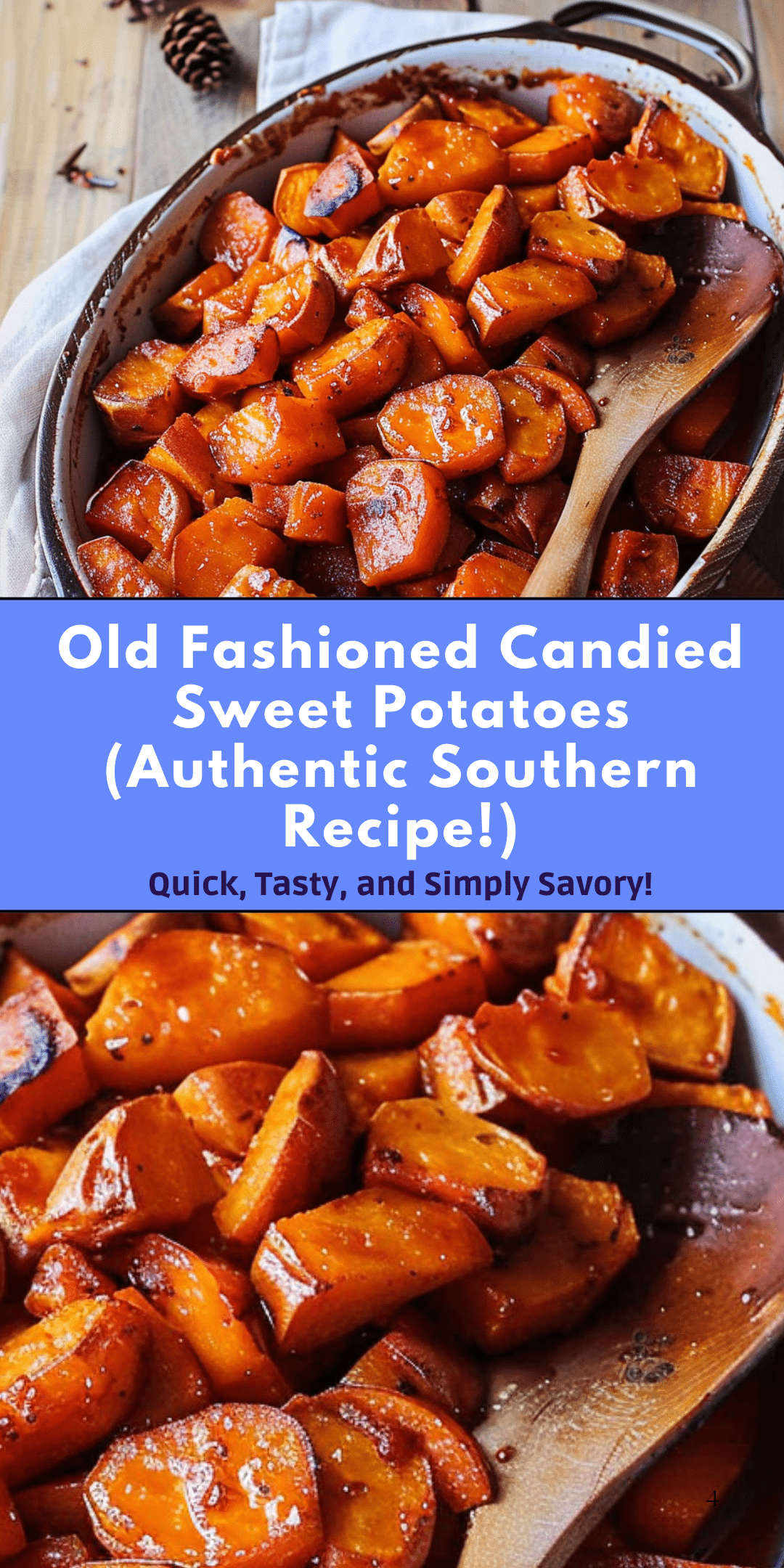 Old Fashioned Candied Sweet Potatoes (Authentic Southern Recipe ...