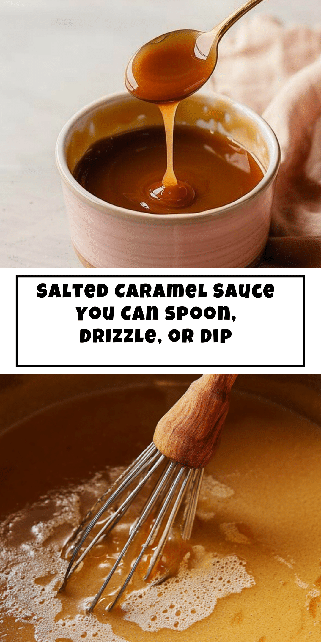 Salted Caramel Sauce You Can Spoon, Drizzle, or Dip | Just So Savory