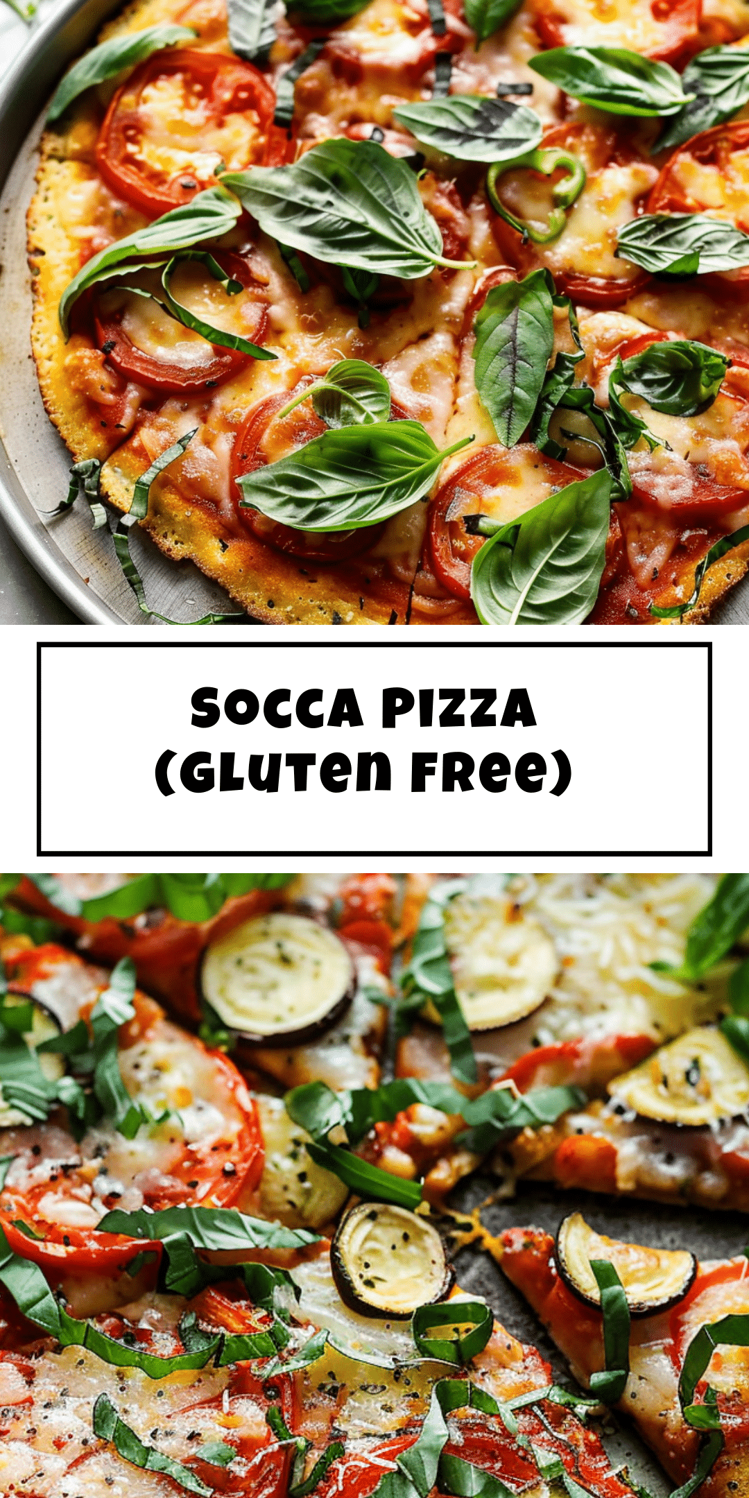 Socca Pizza (Gluten Free) | Just So Savory