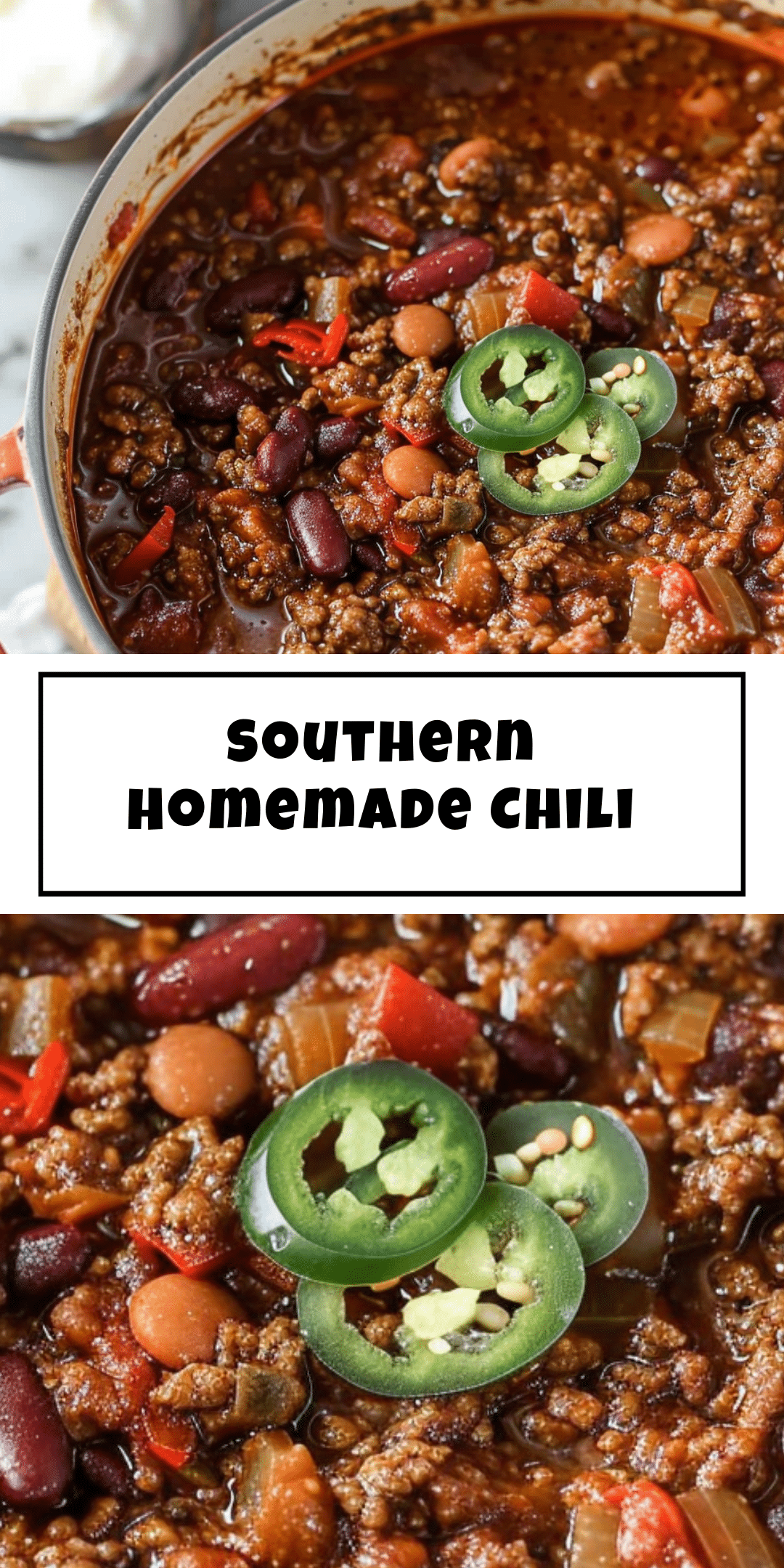 Southern Homemade Chili | Just So Savory