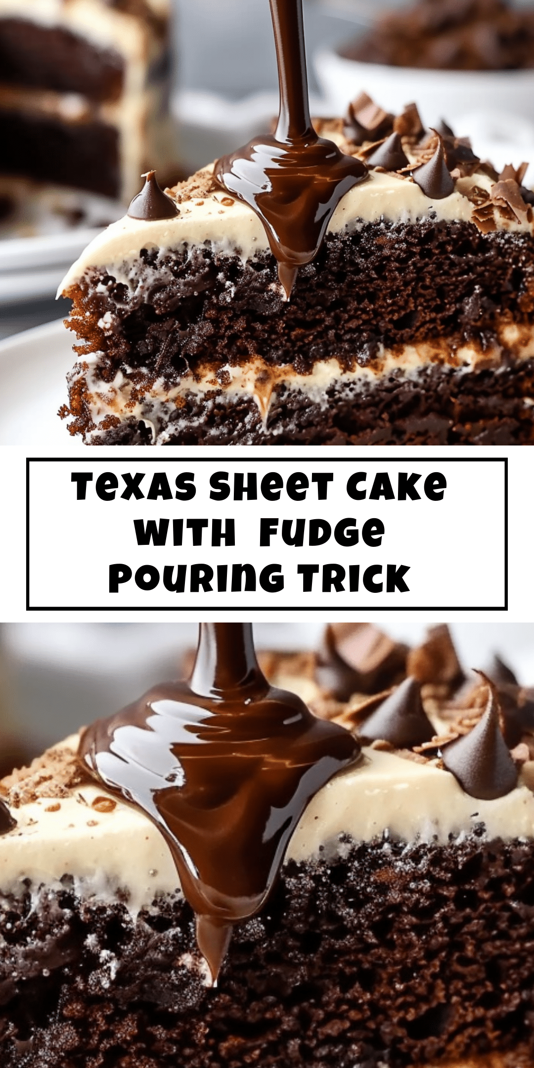 Texas Sheet Cake with My Fudge Pouring Trick | Just So Savory