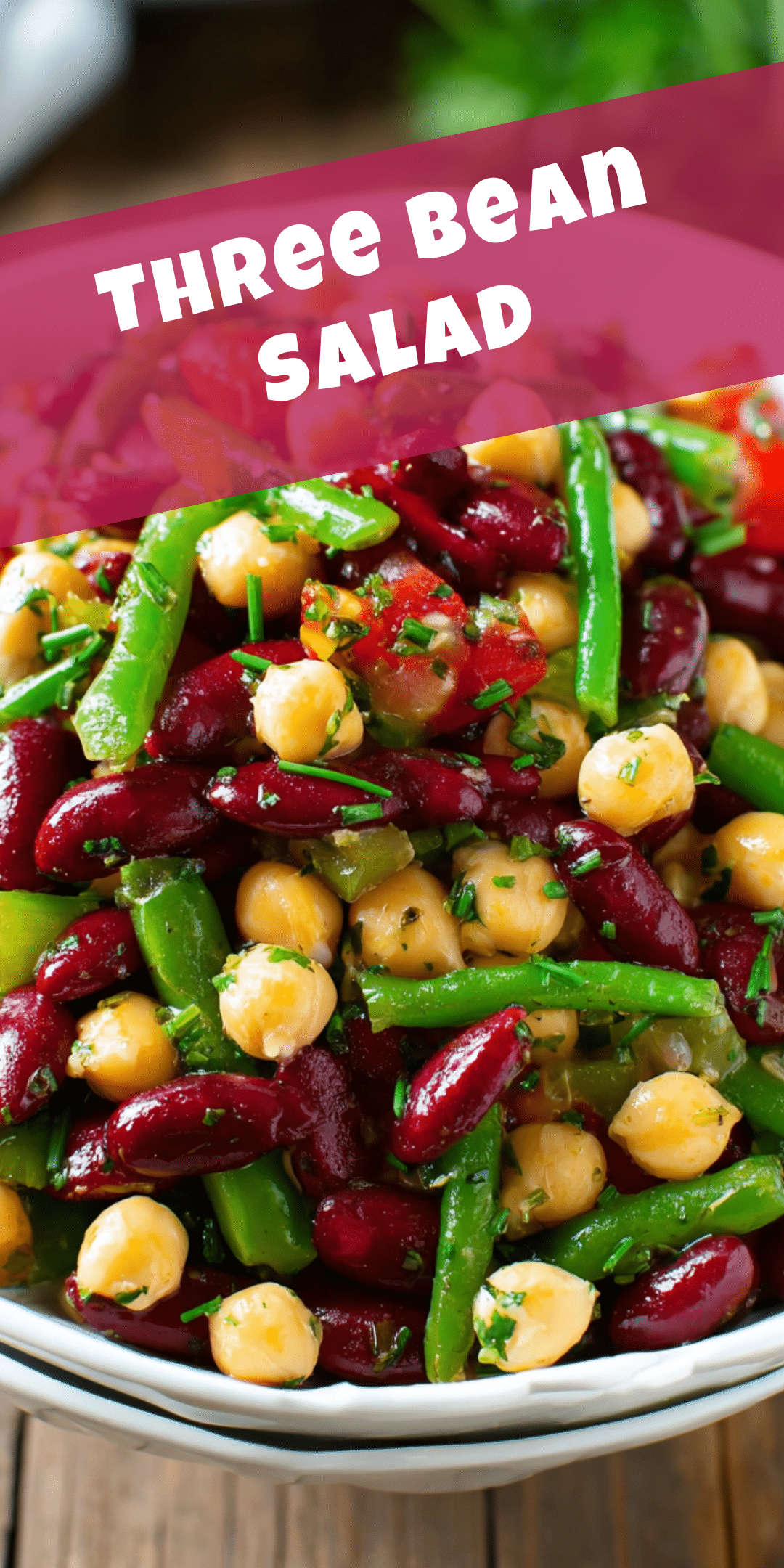 Three Bean Salad | Just So Savory