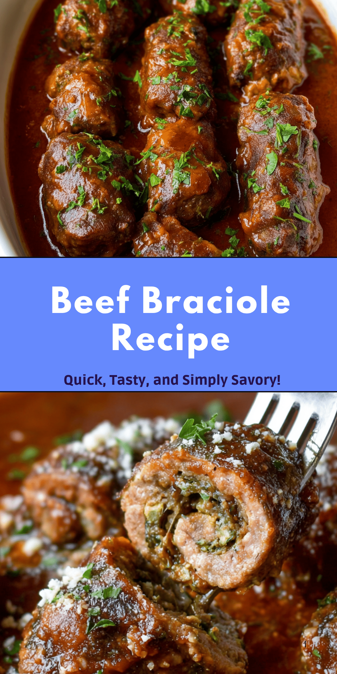 Beef Braciole Recipe - Just So Savory