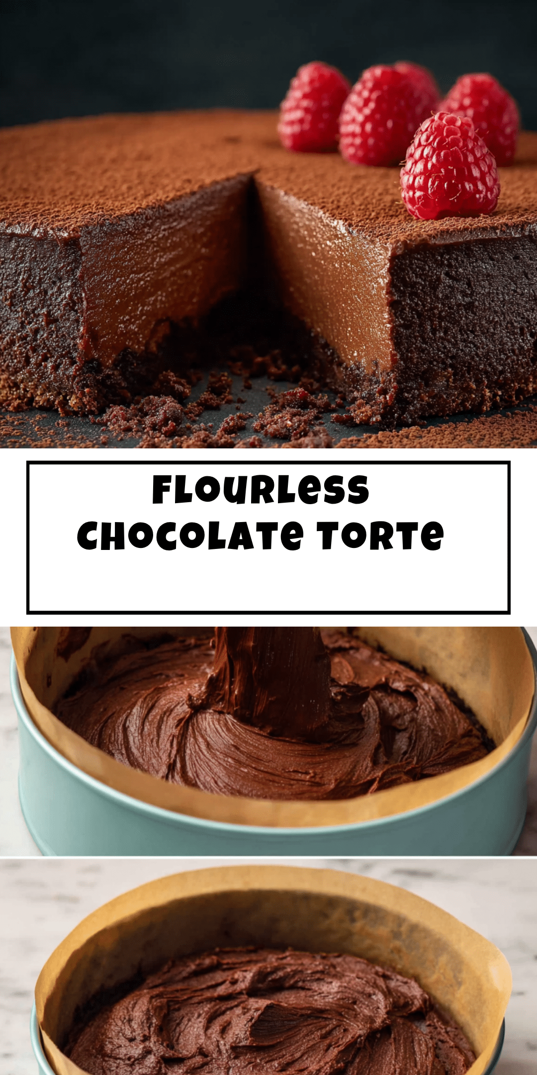 Flourless Chocolate Torte | Just So Savory
