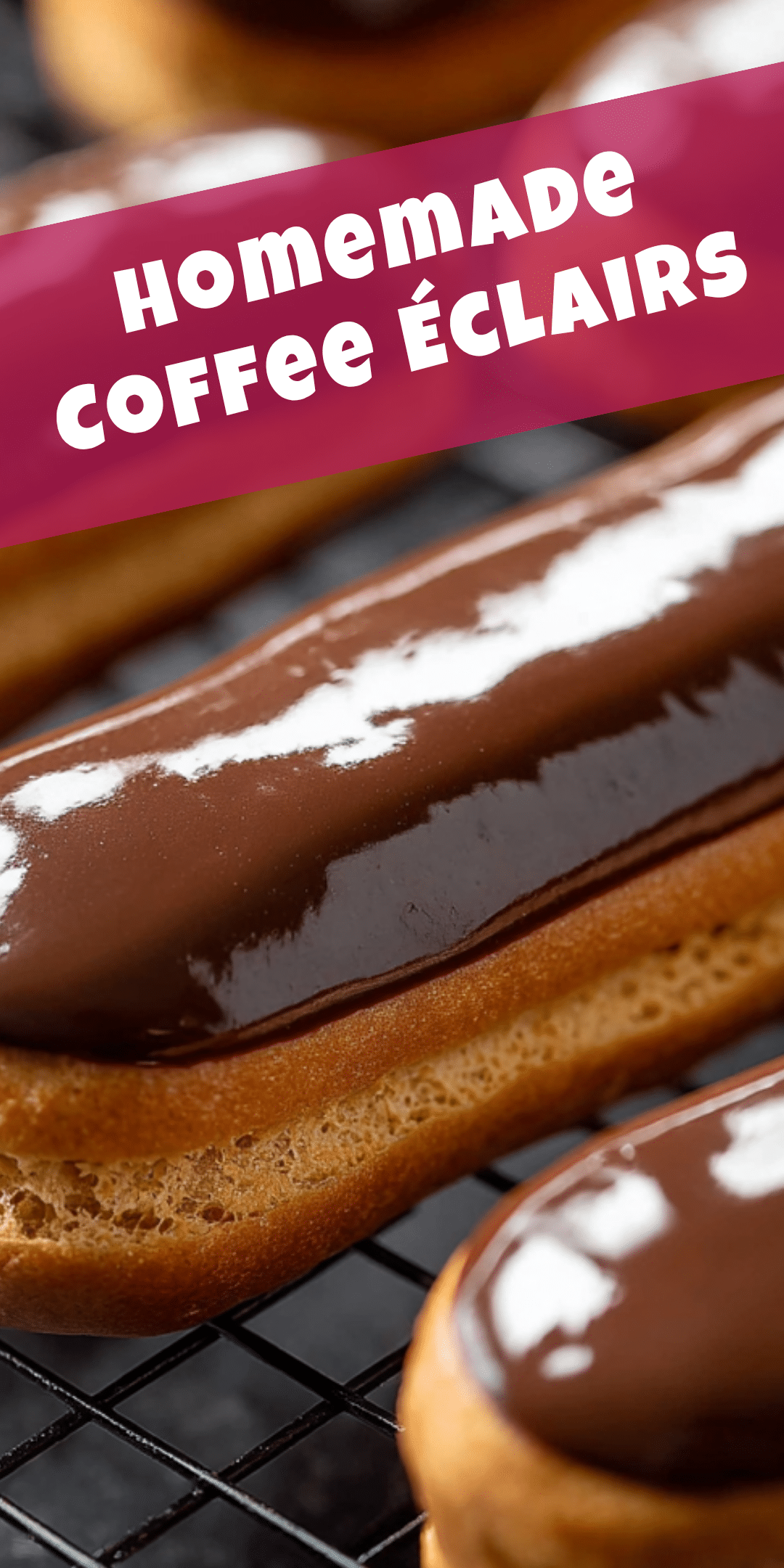 Homemade Coffee Éclairs | Just So Savory