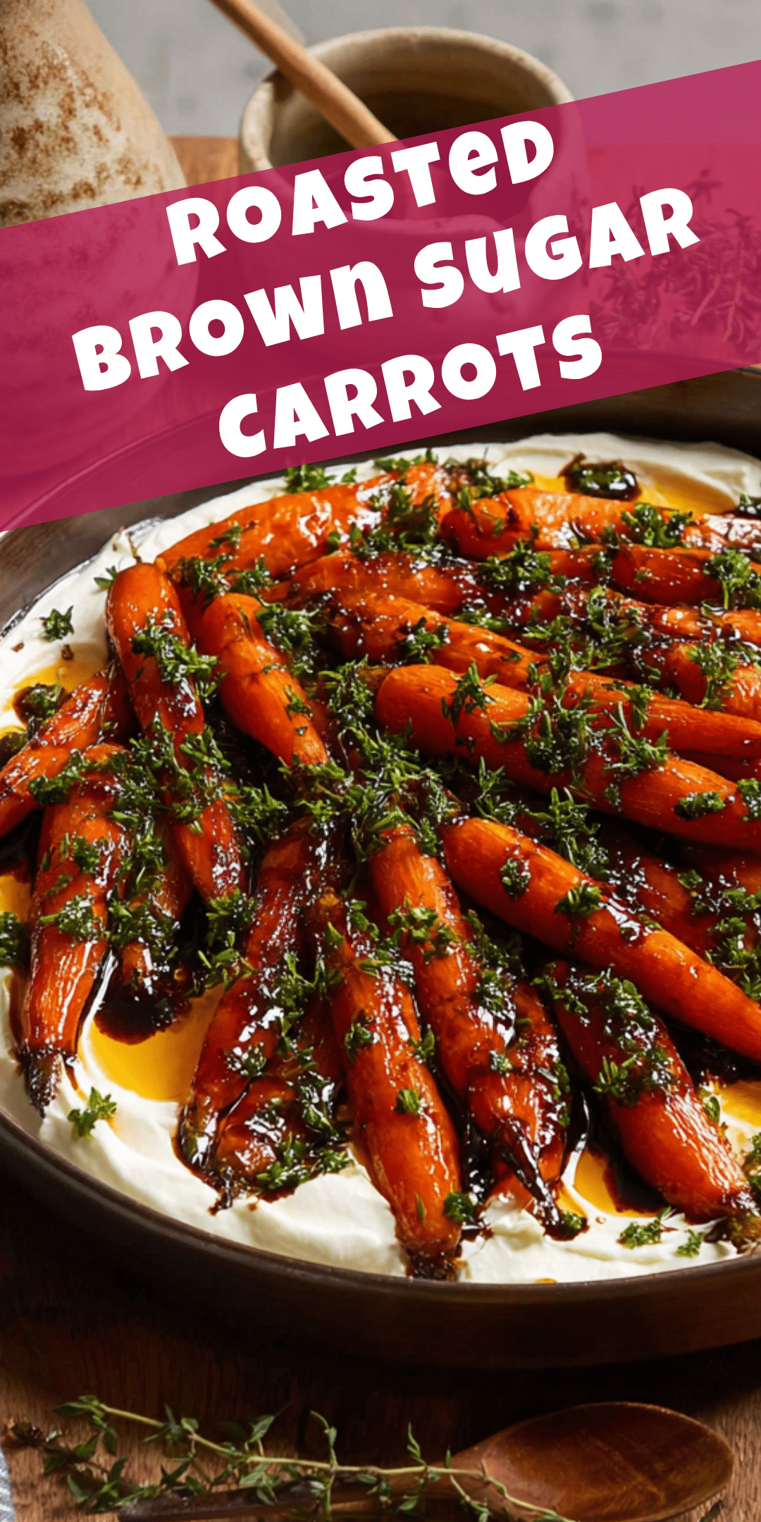 Roasted Brown Sugar Carrots | Just So Savory