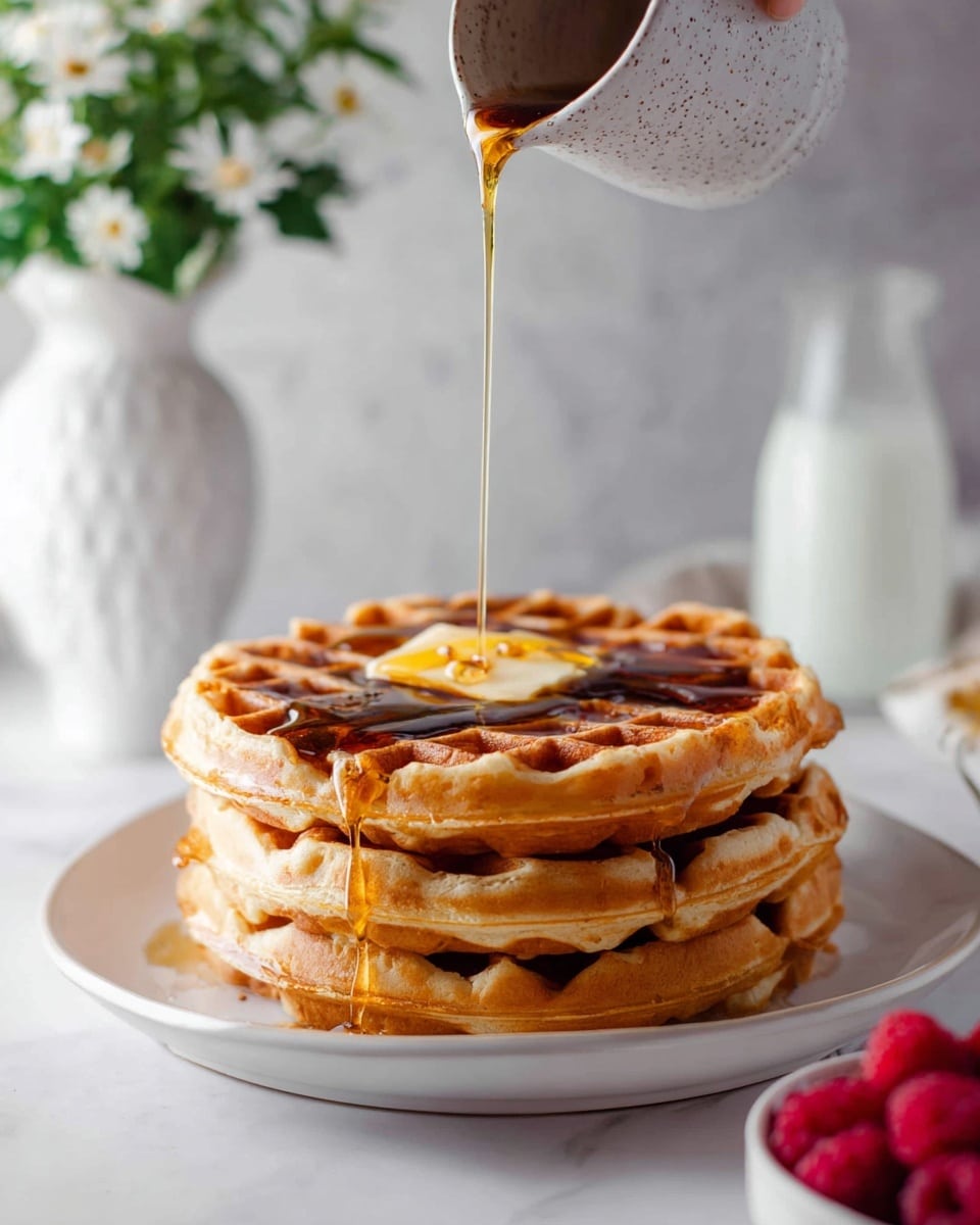 Authentic Belgian Waffle Recipe for Crispy, Fluffy Waffles