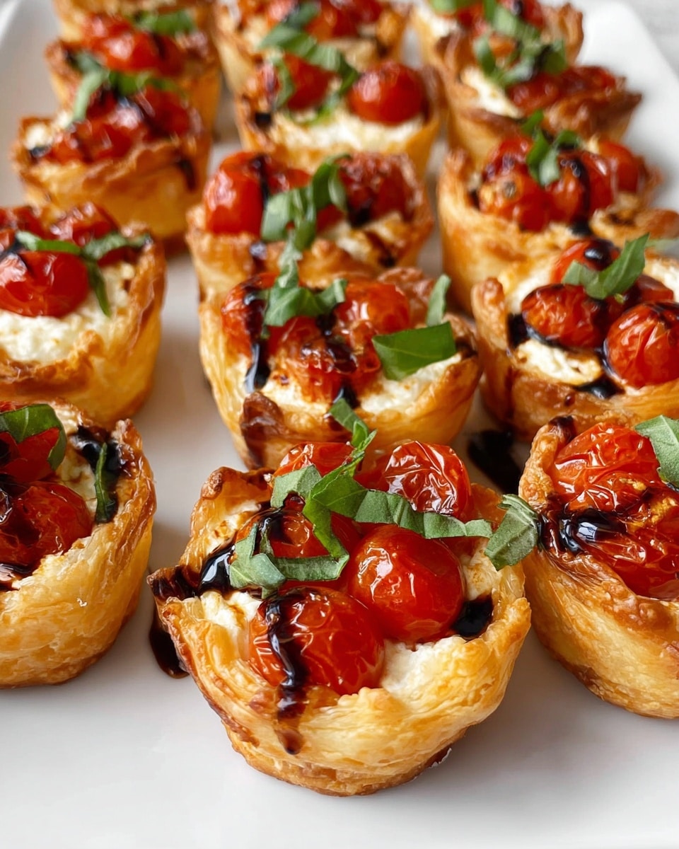 Baked Caprese Bites - Irresistible Italian Appetizer Ideas