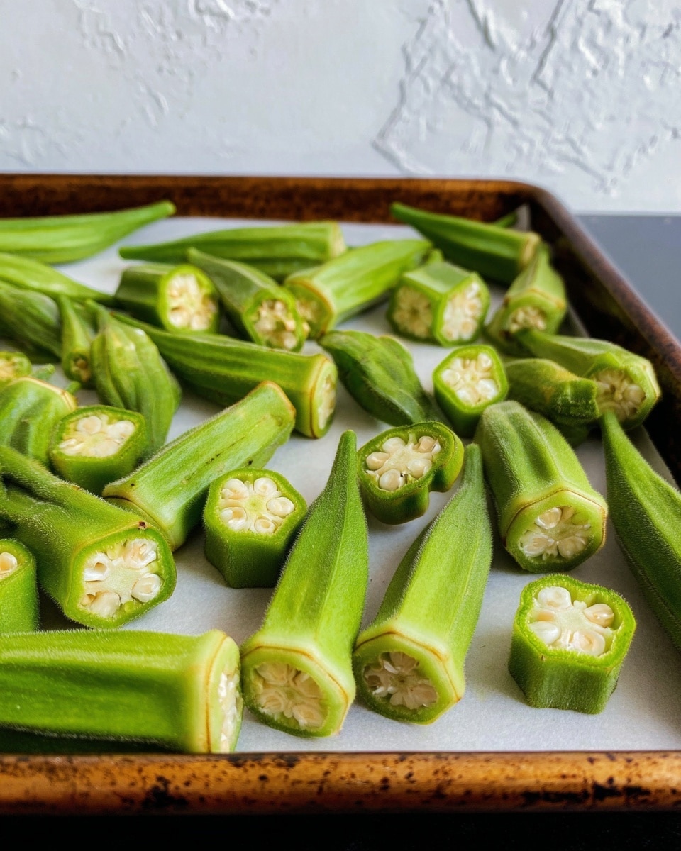 Oven Baked Okra: Easy, Crispy, Healthy Side Dish