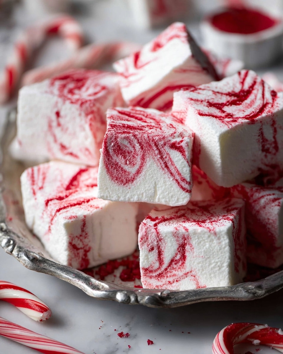 Candy Cane Marshmallows: Irresistible Festive Holiday Treats