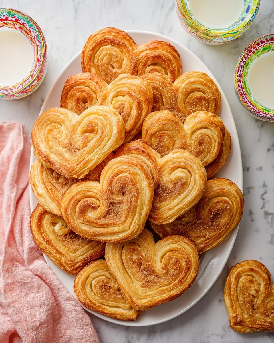 Palmiers (Easy Puff Pastry Cookies) - Delightful & Crispy Treats