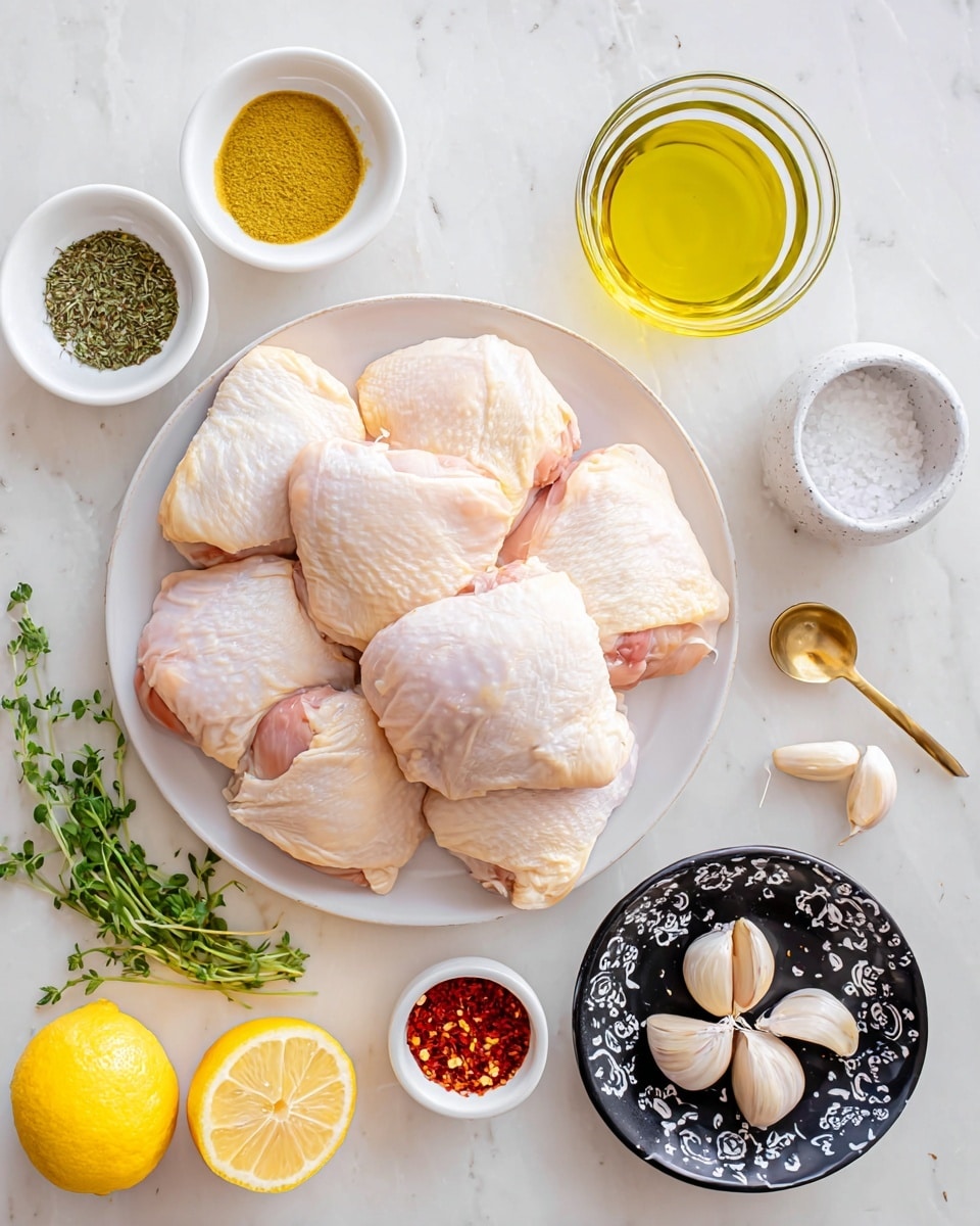 Greek Lemon Chicken Thighs: Juicy, Flavorful Mediterranean Dish