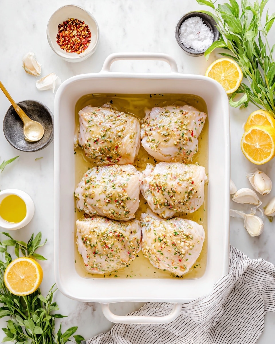 Greek Lemon Chicken Thighs: Juicy, Flavorful Mediterranean Dish