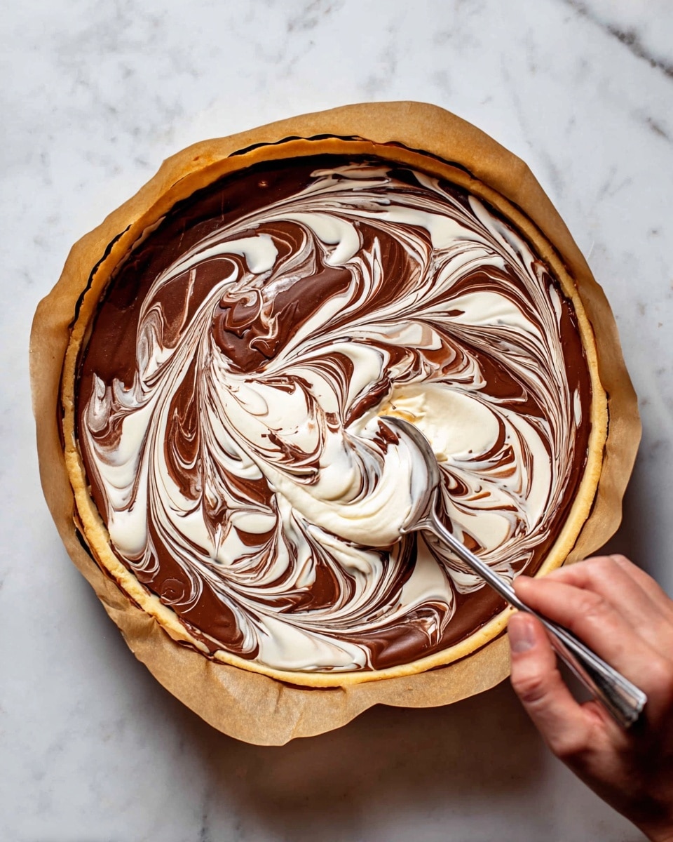 Chocolate Marble Cheesecake: Decadent & Creamy Delight