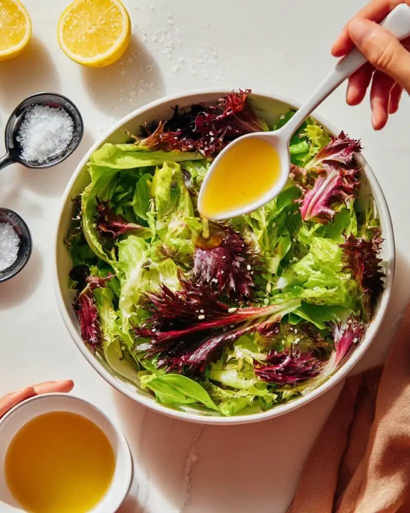 The Perfect 15-Minute Salad with Pears, Nuts & Vegan Cheese