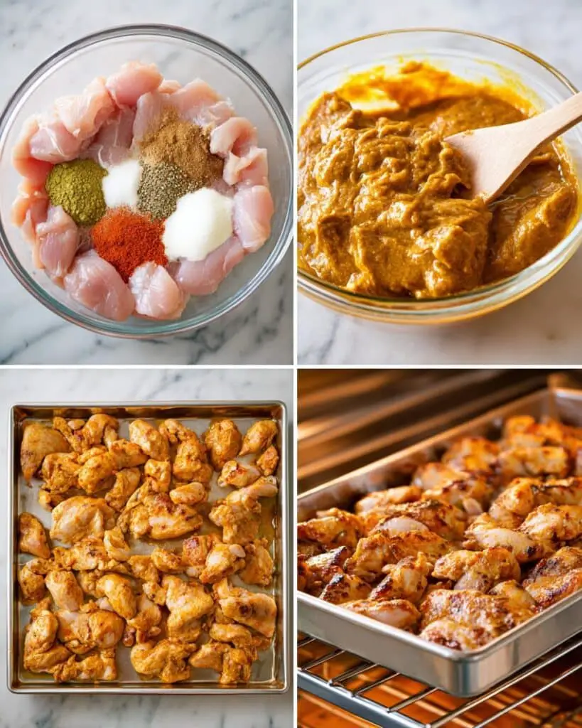 Creamy Butter Chicken with Rich Spices & Tomato Sauce