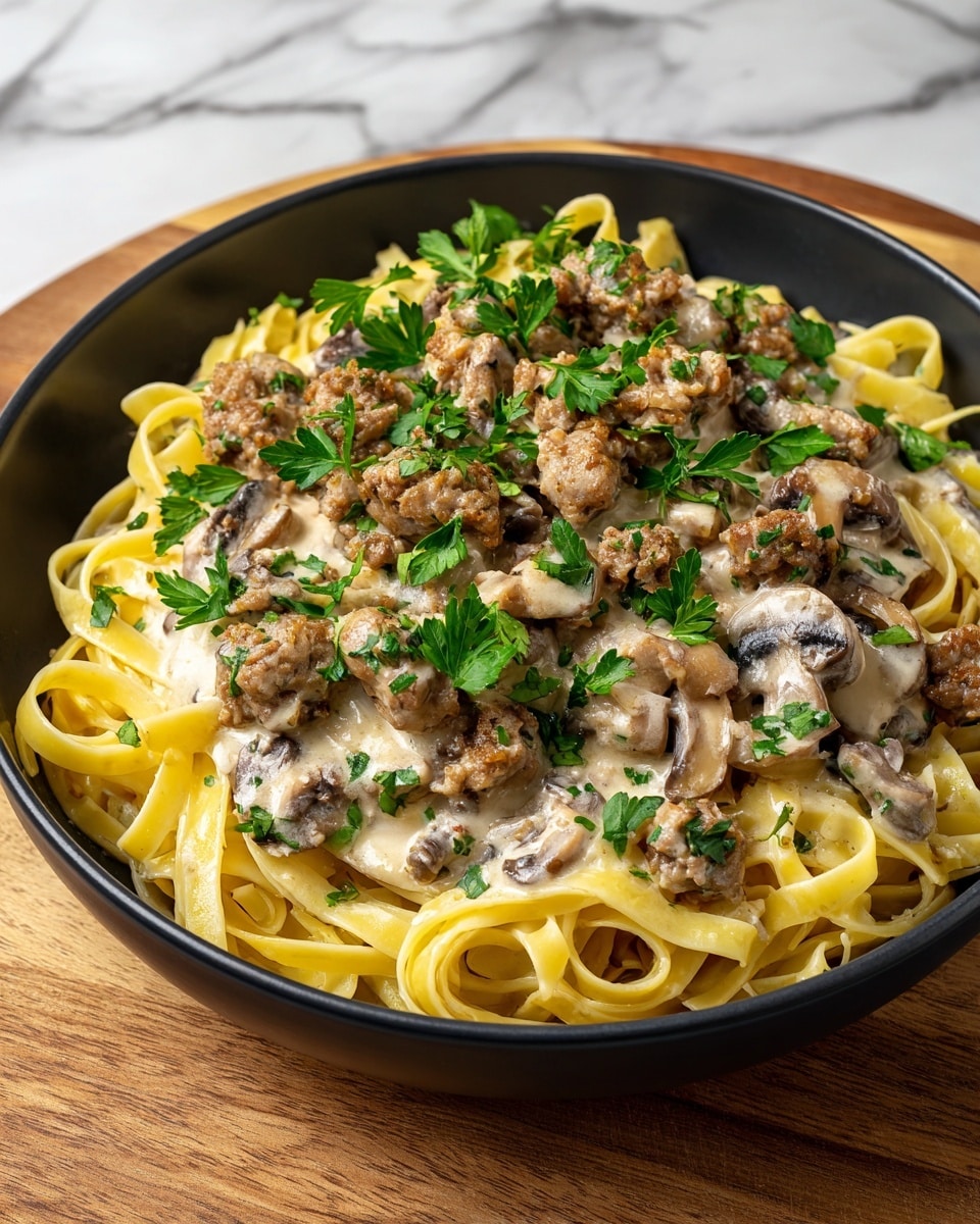 Ground Beef Stroganoff: Easy, Hearty, Creamy Dinner Delight