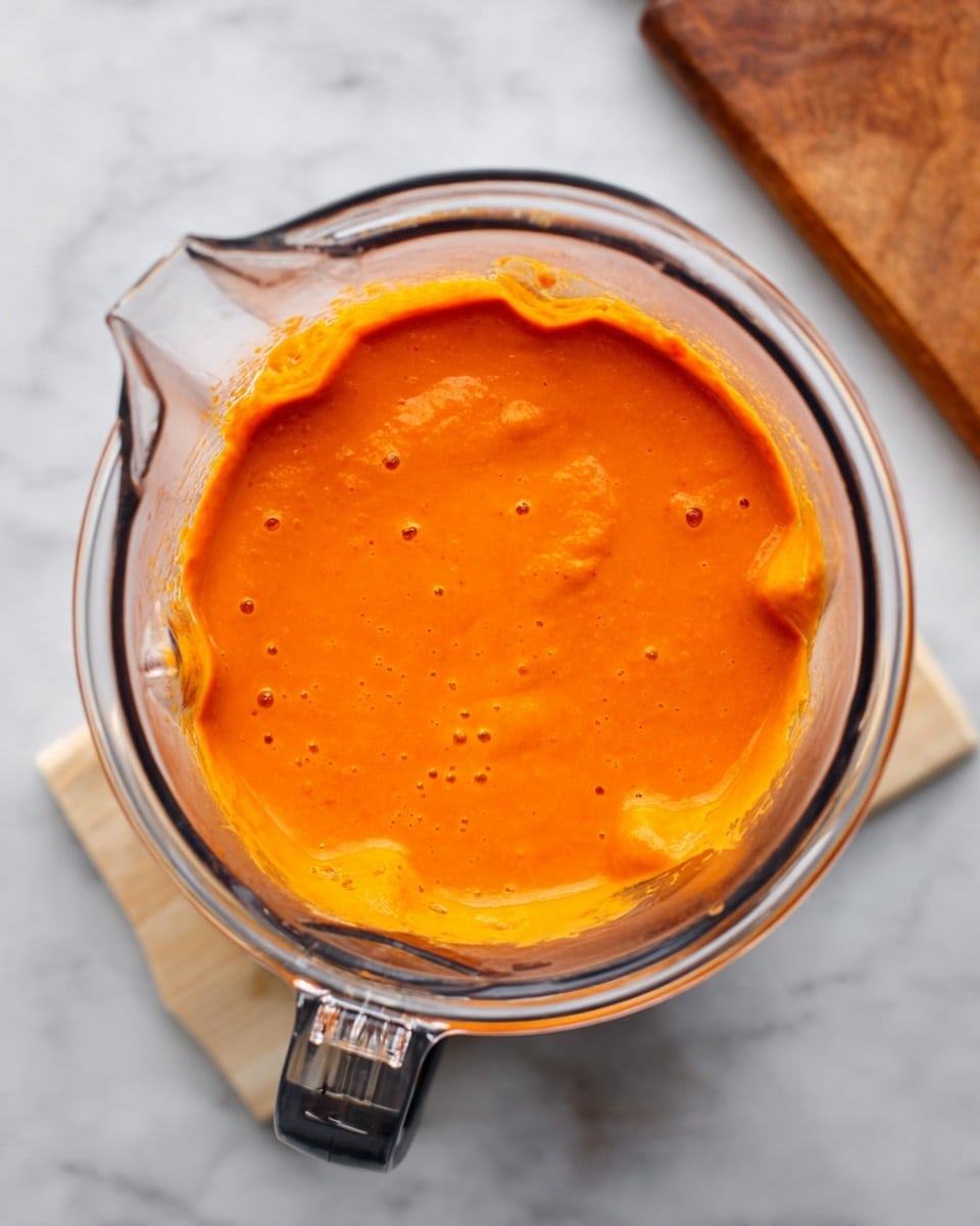 Sheet Pan Roasted Vegetable Soup with Grilled Cheese Croutons