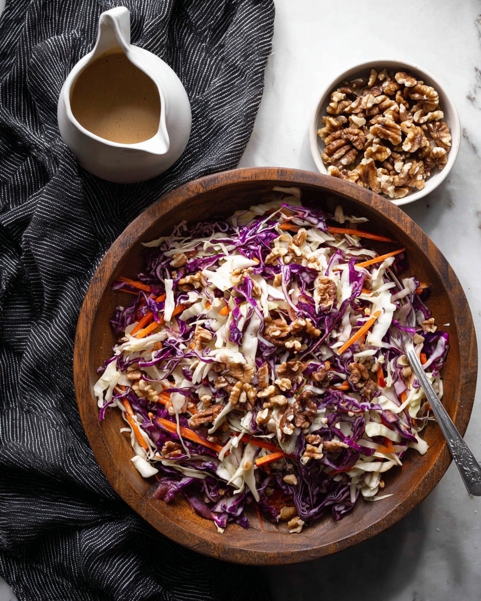Greek Cabbage Salad (Lahanosalata) Recipe - Fresh & Vibrant