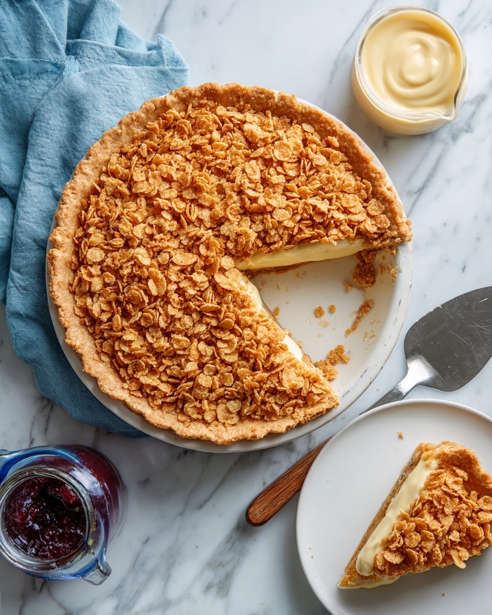 Simple Cornflake Tart - Easy Classic Dessert Your Kids Will Love