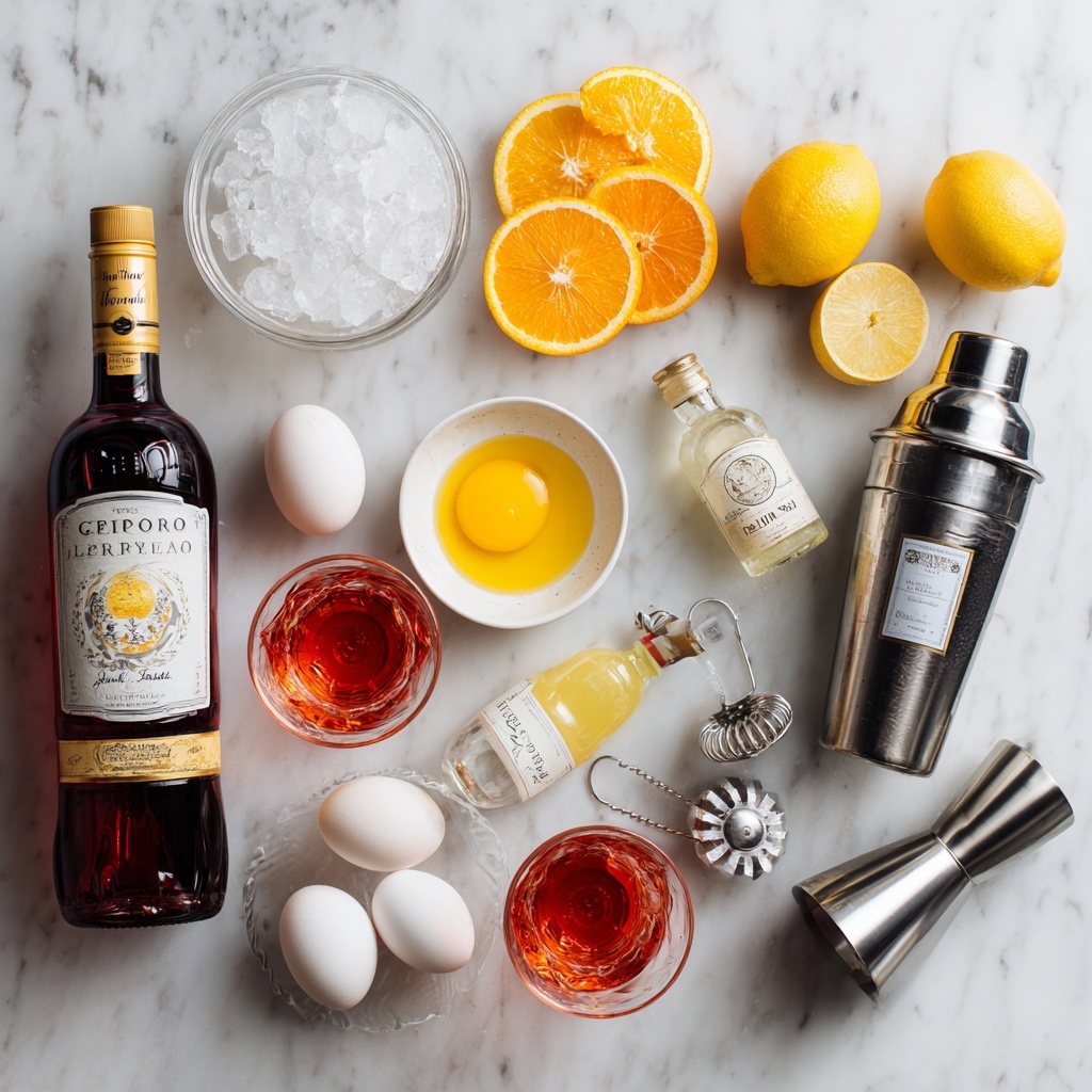 Aperol Negroni Sour Cocktail: Bright, Floral & Refreshing