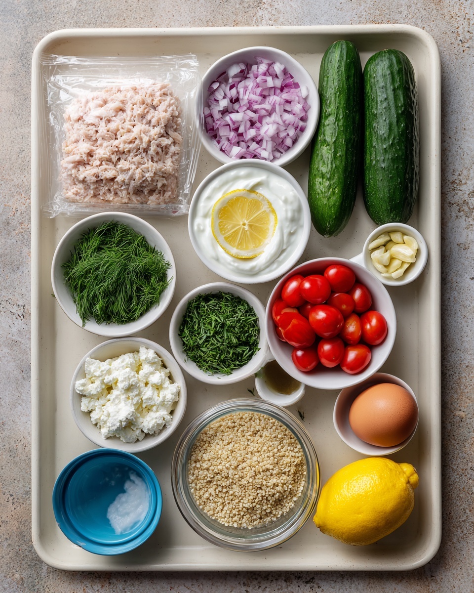 Mediterranean Grain Bowls with Feta Tzatziki – Fresh & Flavorful